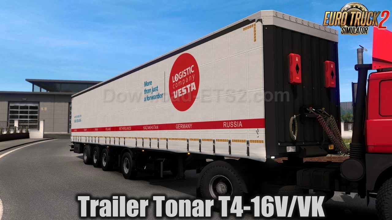 تریلر Tonar T4 برای یوروتراک 2 - 16V/VK - پارسی مد